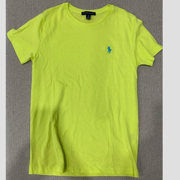 Ralph Lauren | Tops | Ralph Lauren Neon Yellow T Shirt | Poshmark